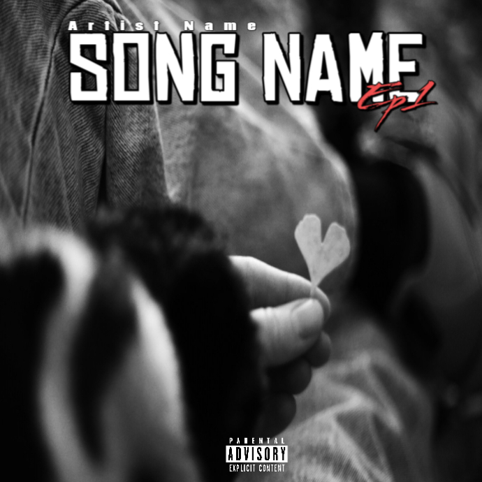 Black Vintage Album Cover Album Cover Template | PosterMyWall