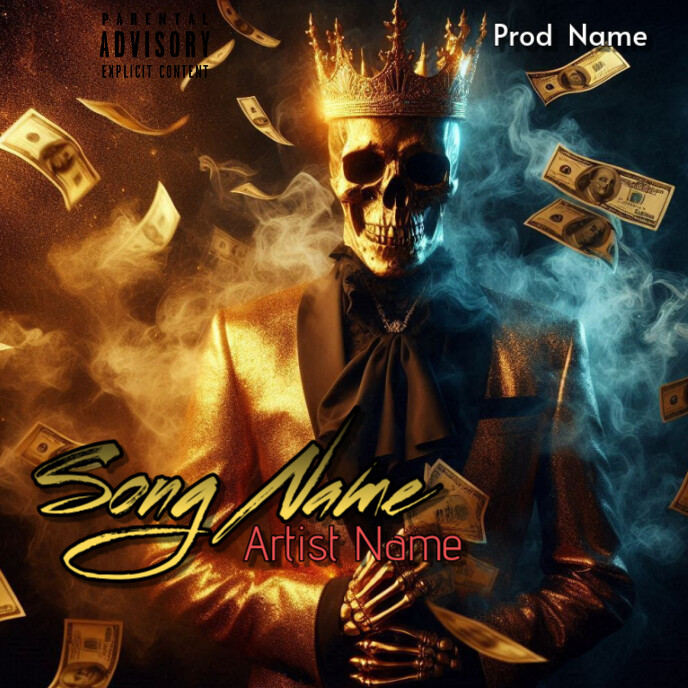 Copy of Black Vintage Best Cover Song Mixtape Rap Album Cover ...