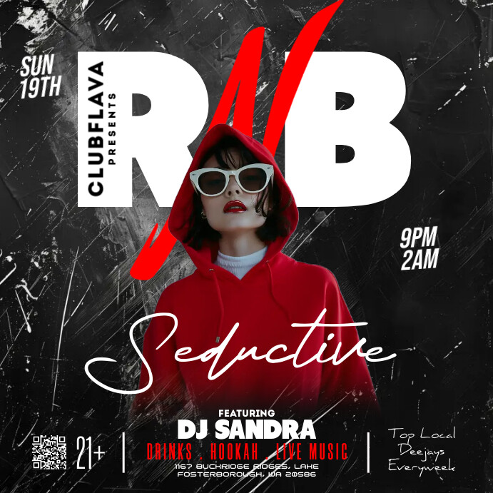 Copy of Black Vintage Dj Instagram Post | PosterMyWall