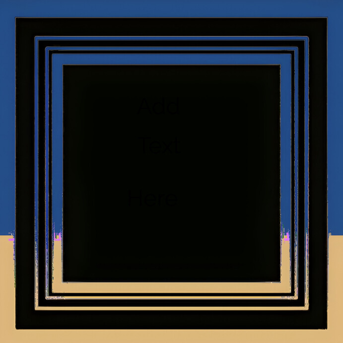 Black Vintage Frame Instagram Post Templat | PosterMyWall