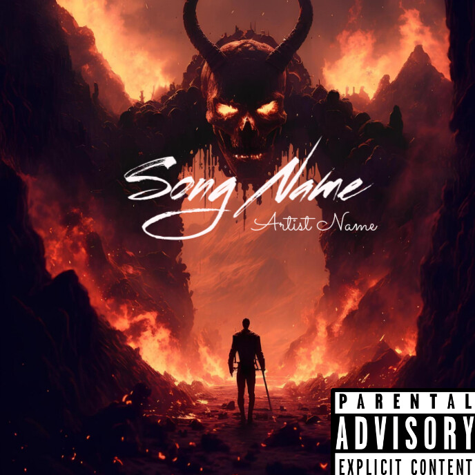 Copy of Black Vintage Horror Song 2025 Album Cover | PosterMyWall