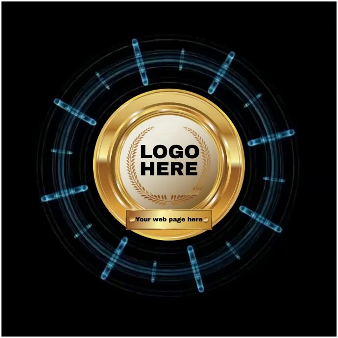 Black Vintage Logo Intro And Outro Animation Template | PosterMyWall