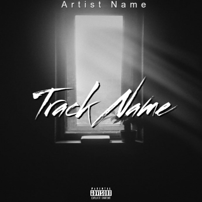 Black Vintage Mixtape Cover Album Cover Template | PosterMyWall