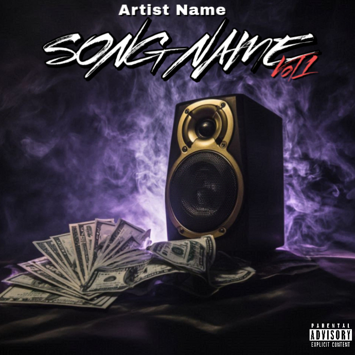 Black Vintage Mixtape Cover Album Cover Template | PosterMyWall