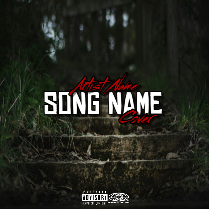 Black Vintage Mixtape Cover Album Cover Template | PosterMyWall