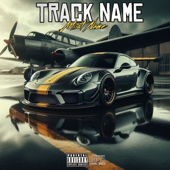 Black Vintage Mixtape Cover Album Cover Template | PosterMyWall
