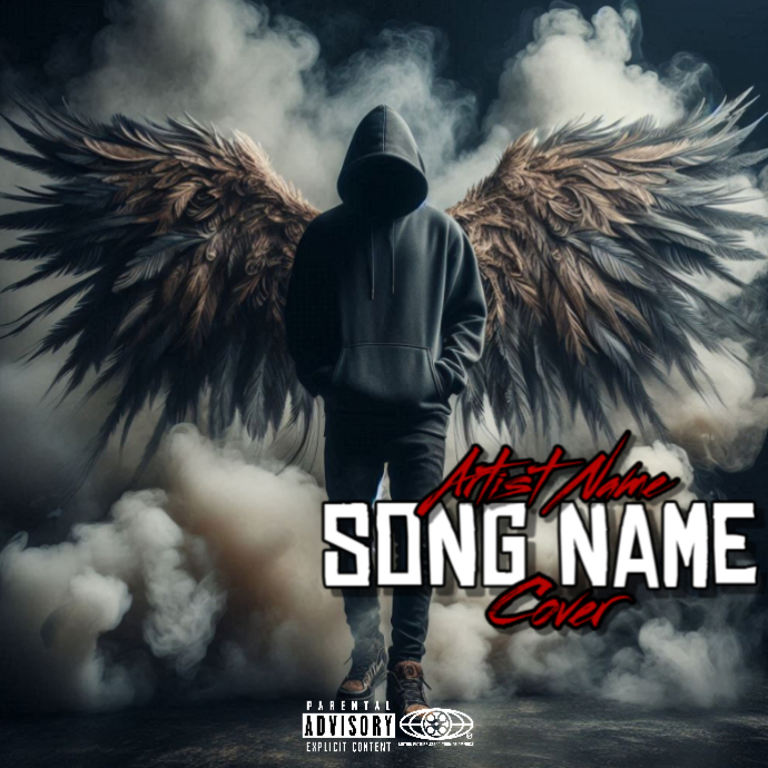 Black Vintage Mixtape Cover Album Cover Template | PosterMyWall