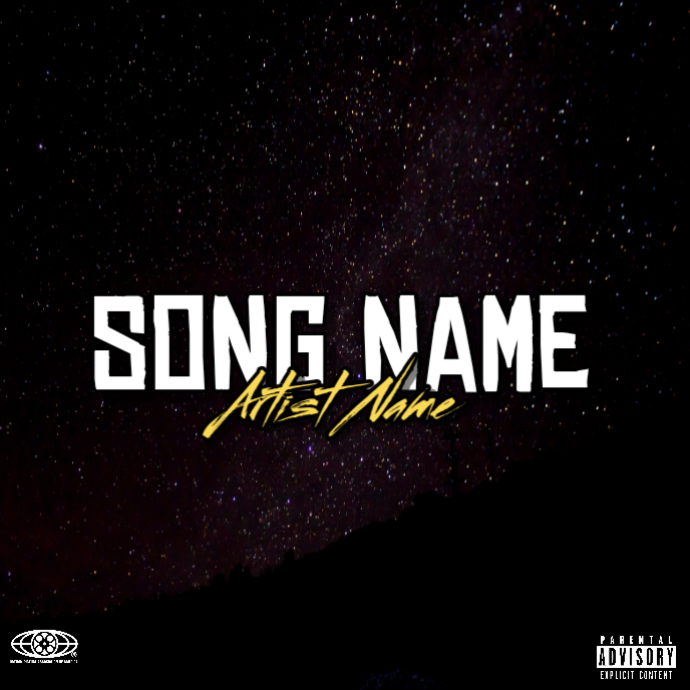 Black Vintage Mixtape Cover Album Cover Template | PosterMyWall