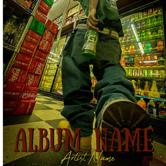 Black Vintage Old Camera Album Cover Template | PosterMyWall