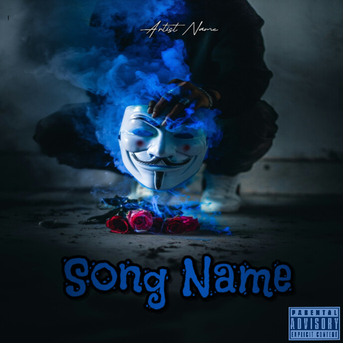 Black Vintage Rap Trap Mixtape Cover Album Cover Template | PosterMyWall