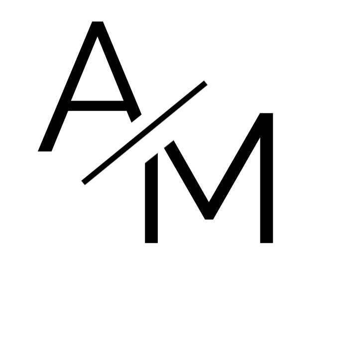 Black White Minimalist SImple Monogram Typogr Template | PosterMyWall