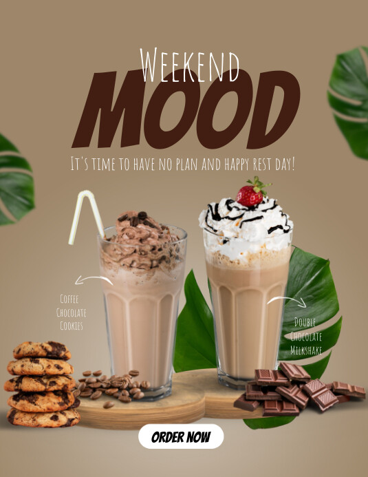 Black Yellow Fresh Drink Promotion Poster Template | PosterMyWall