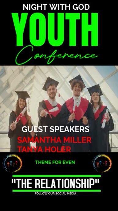 Plantilla de Black Youth Conference Instagram Reel | PosterMyWall