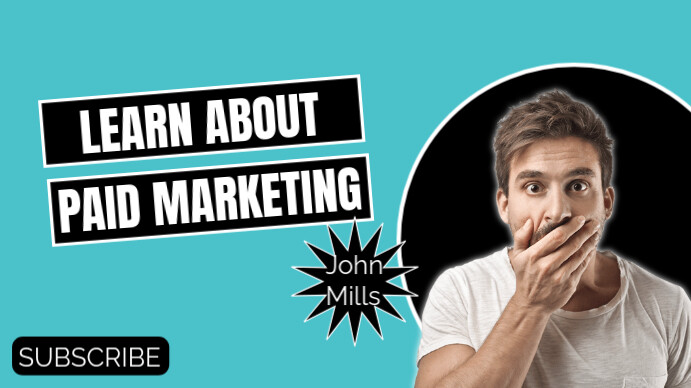 Black Youtube Thumbnail Template | PosterMyWall