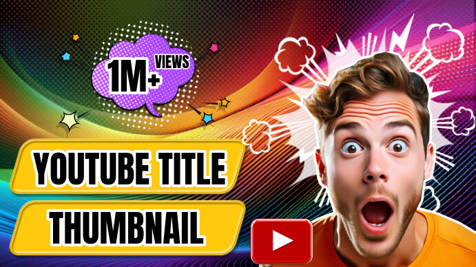 Black Youtube Thumbnail Design Template | PosterMyWall