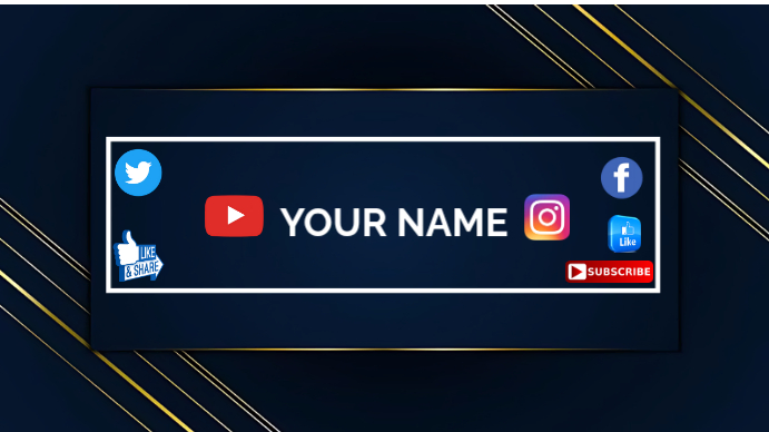 Black Youtube Thumbnail Template | PosterMyWall