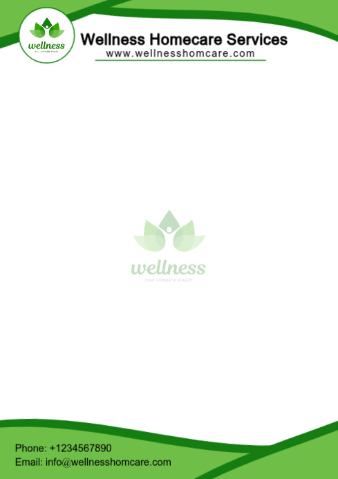 Blank A4 Letter Head Logo Watermark Template | PosterMyWall