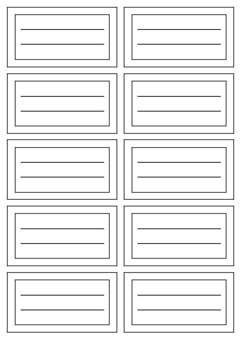 Blank Empty Notebook School Labels Stickers Template | PosterMyWall