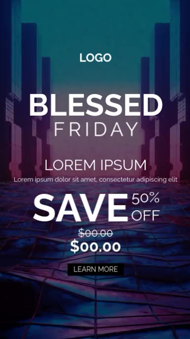Blessed Friday Advertisement Template | PosterMyWall