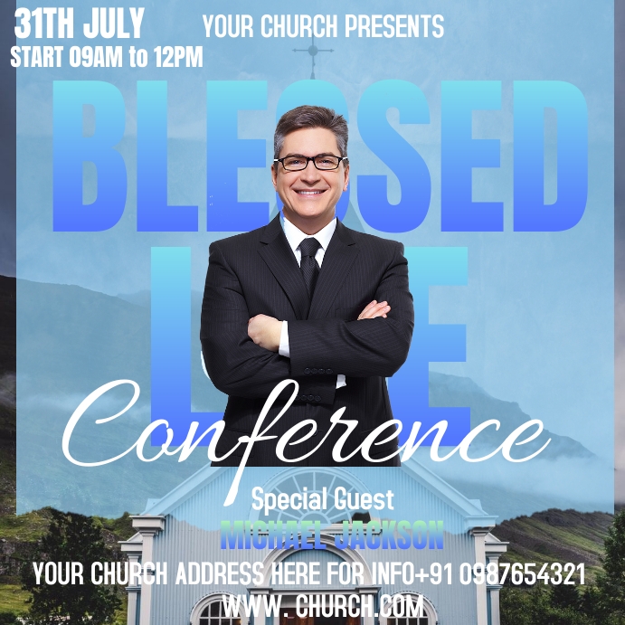 Copy of BLESSED LIFE | PosterMyWall