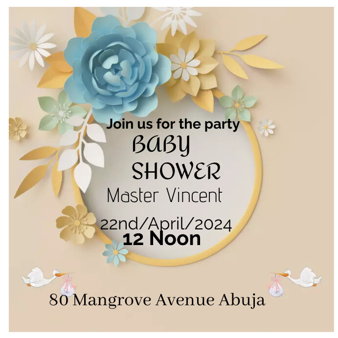 Blessing Chiamaka Henry Template | PosterMyWall