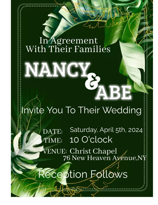 Copy of Blessing Chiamaka Henry | PosterMyWall