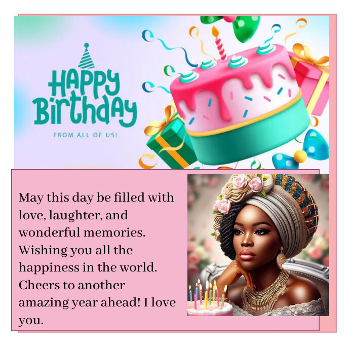 Blessing Chiamaka Henry Template | PosterMyWall