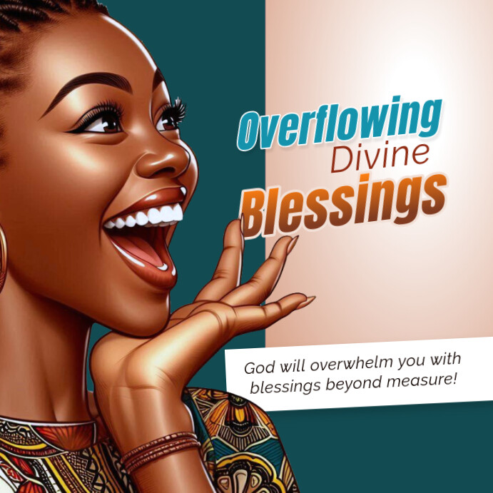 Copy of Blessings | PosterMyWall