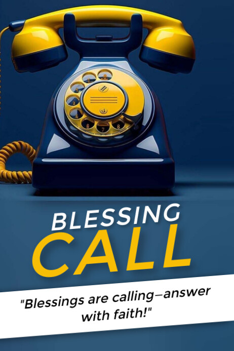 Copy of Blessings | PosterMyWall