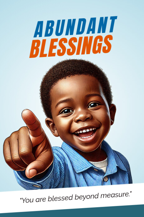 Blessings Template | PosterMyWall