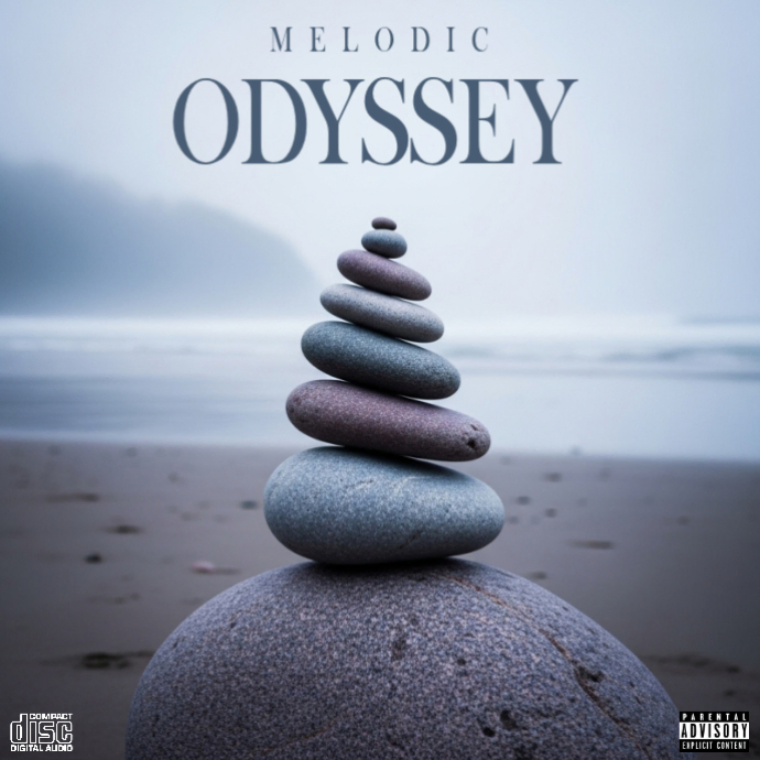 Bleu Music Album Cover Pochette d'album Template | PosterMyWall