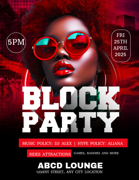 Block Party Template | PosterMyWall