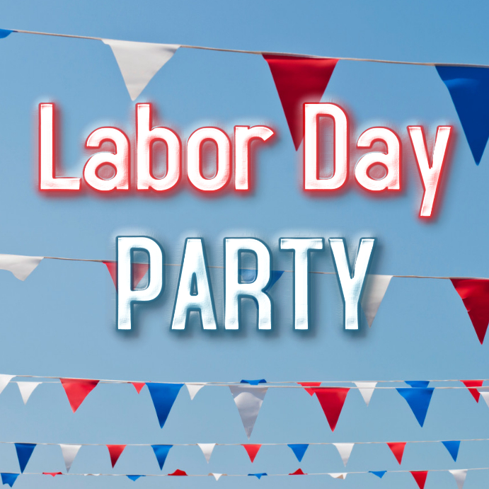 BLOCK PARTY LABOR DAY Template | PosterMyWall