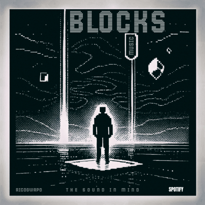 Plantilla de BLOCKS ALBUM ARTWORK TEMPLATE | PosterMyWall