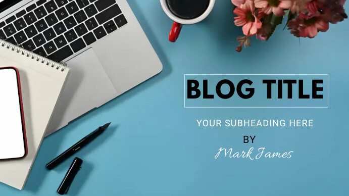 Copy of Blog title poster design | PosterMyWall