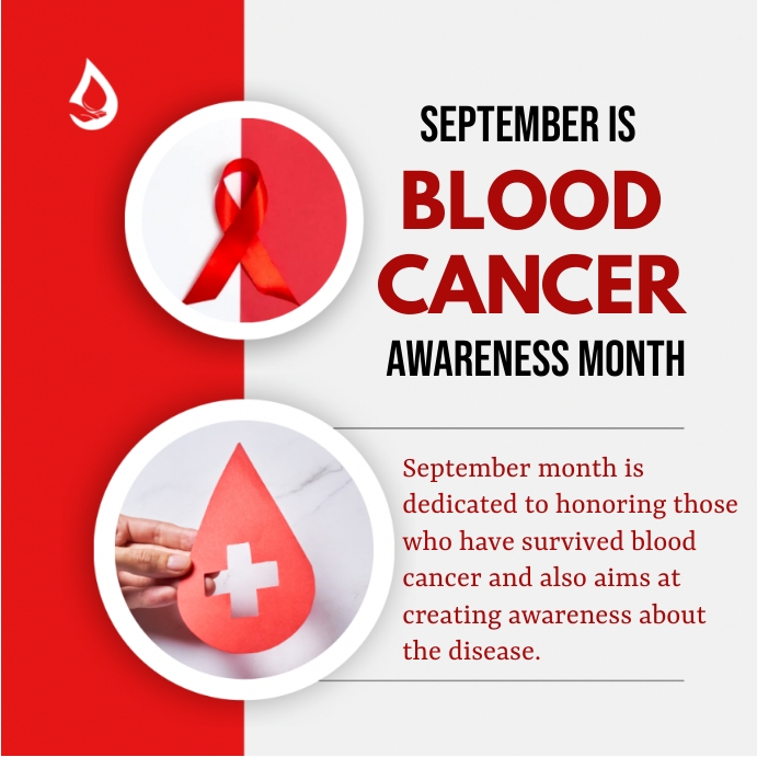 Plantilla de Blood cancer awareness month poster | PosterMyWall