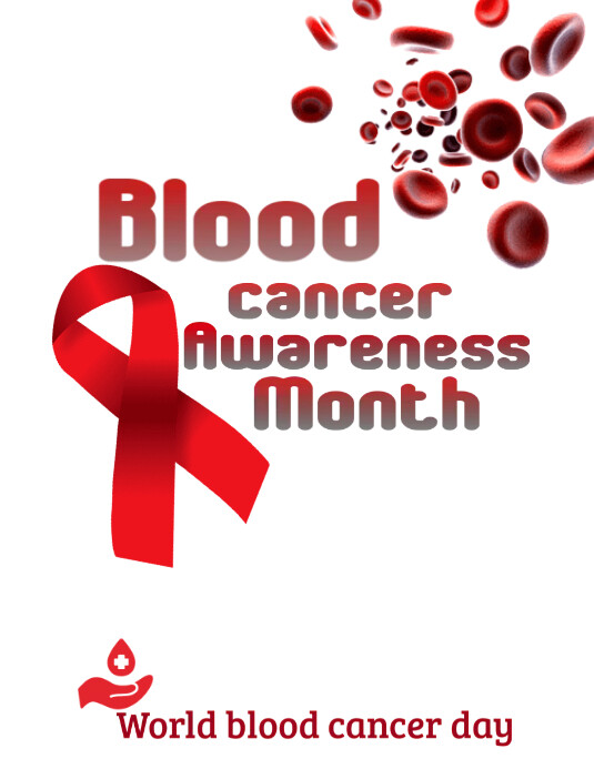 blood cancer logo Template | PosterMyWall