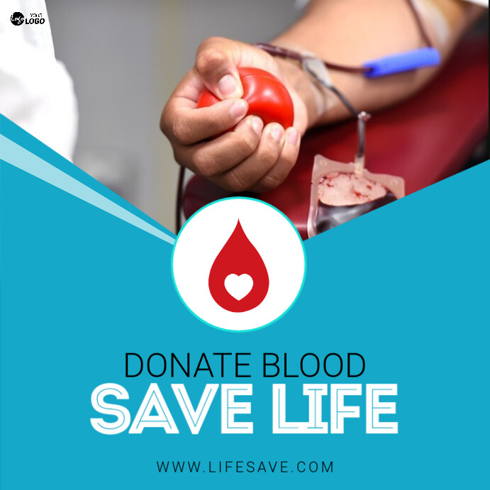 Blood Donating Post Template | PosterMyWall