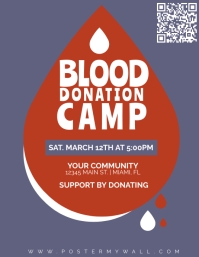 Blood Donation Camp Template | PosterMyWall