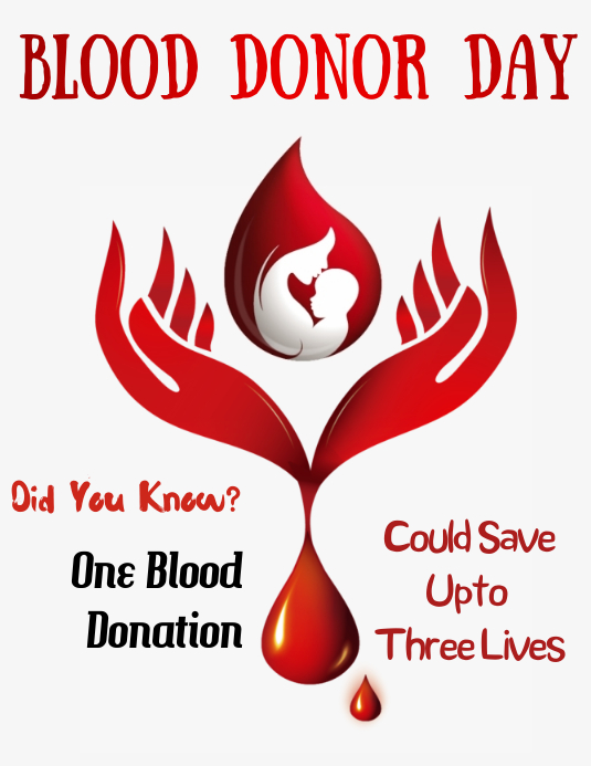 Blood Donor Day Template | PosterMyWall