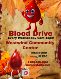 6,160+ red cross blood drive poster Customizable Design Templates ...