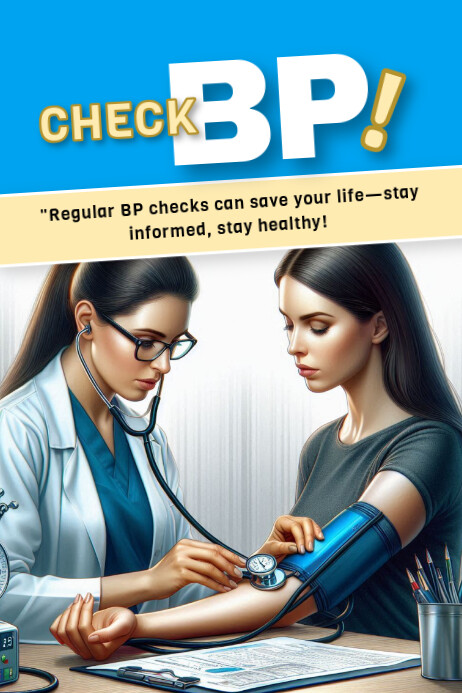 Copy of Blood pressure | PosterMyWall