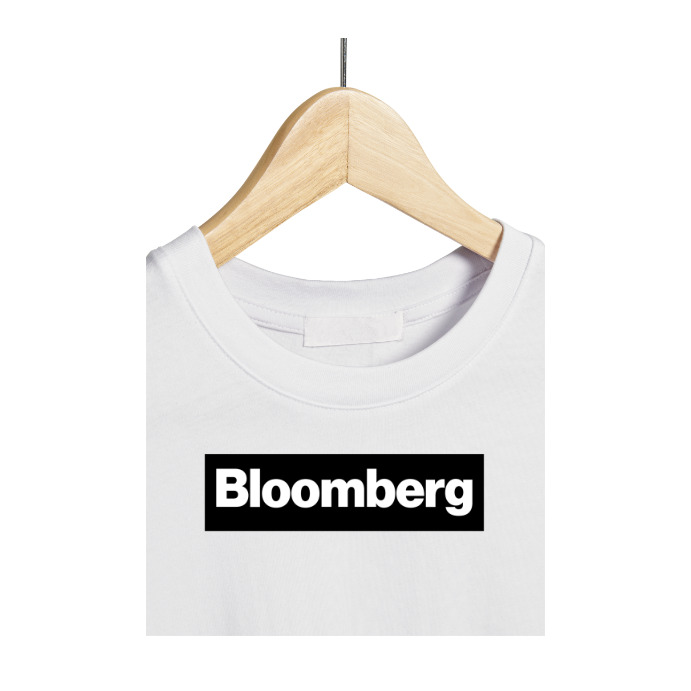 Copy of Bloomberg logo t-shirt mockup template | PosterMyWall