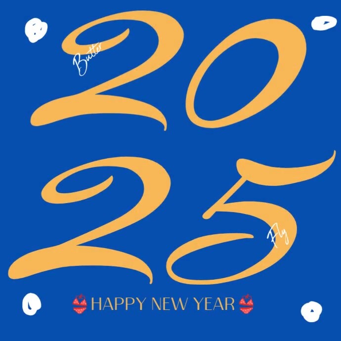 Blue 2025 Logo Template | PosterMyWall