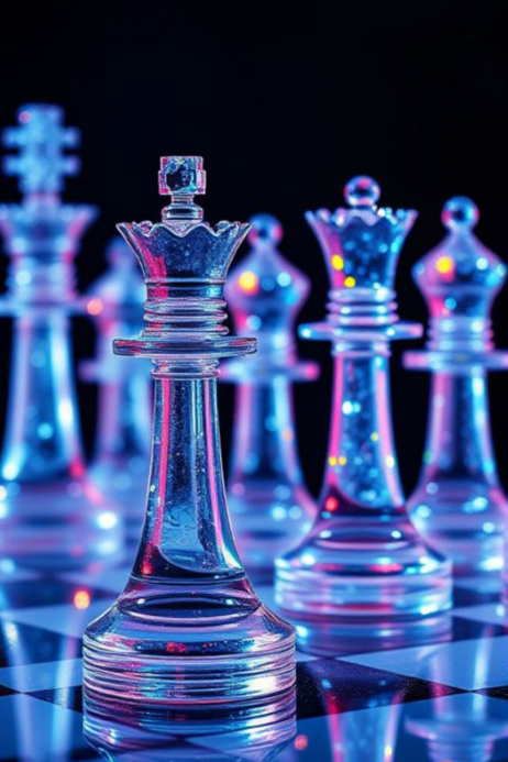 Plantilla de Blue 3d Crystal Strategy Poster | PosterMyWall