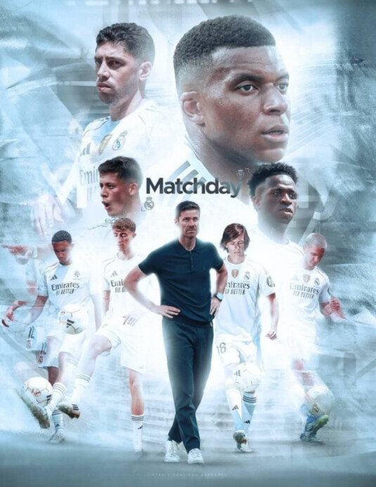 Copy of Blue 3d Real Madrid Matchday Glory Flyer (us Letter) | PosterMyWall