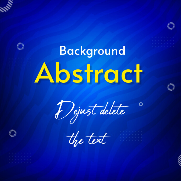 Copy of Blue Abstract Background Instagram Post | PosterMyWall