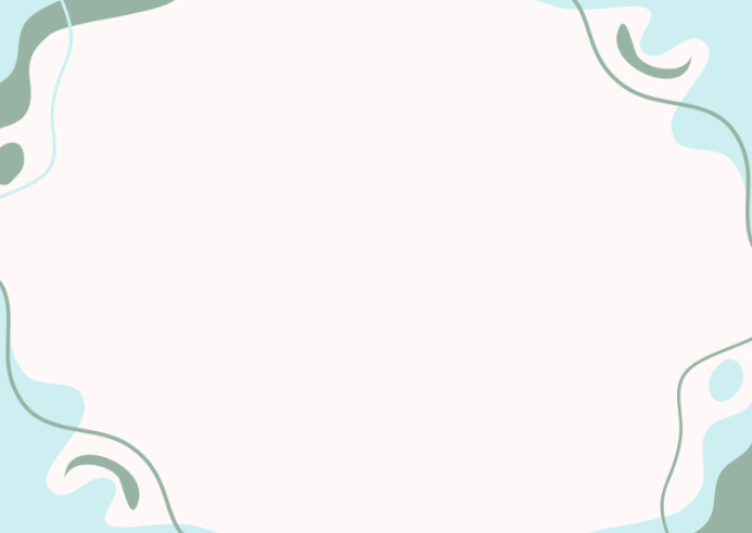 Modèle Blue Aesthetic Page Border Doubled Sided Background Poster ...