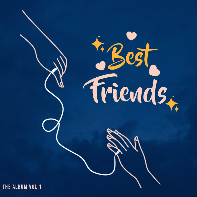 Blue Album Cover Template | PosterMyWall