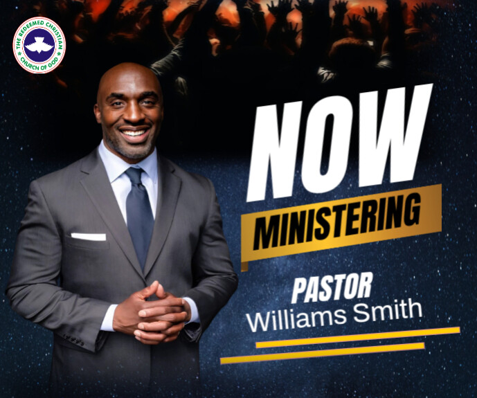 Blue and gold Maximalist elegant now ministering Template | PosterMyWall